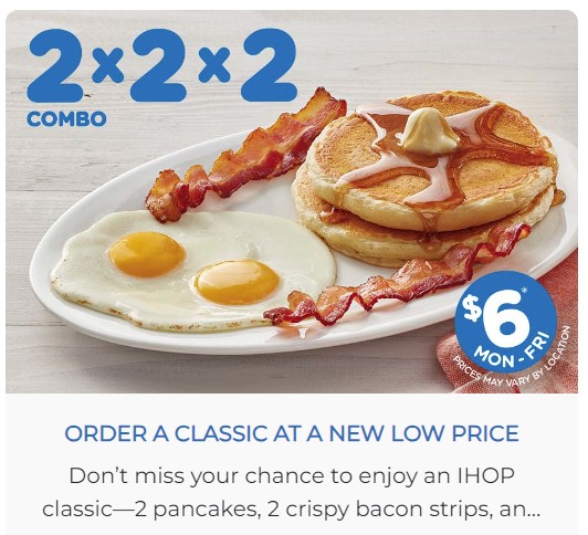 IHOP Printable Coupon IHOP Printable Coupon