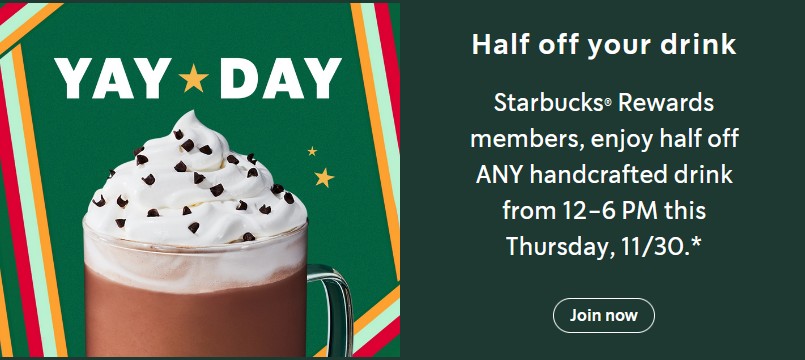Starbucks Printable Coupon